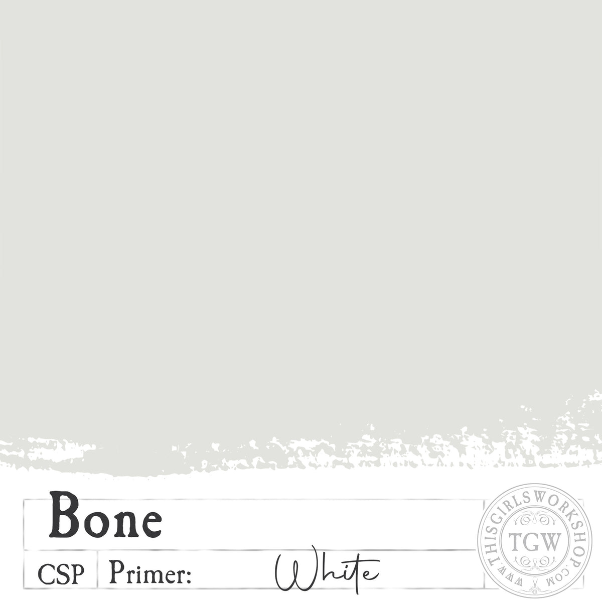 Bone - Gray Chalk Furniture Paint - Wise Owl Paint – This Girls Workshop