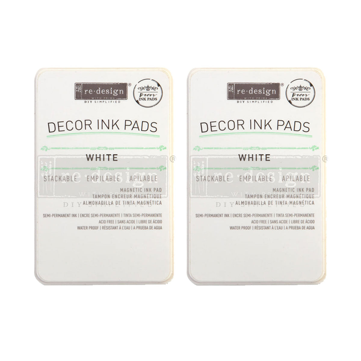 White Ink Pad - Redesign with Prima – This Girls Workshop